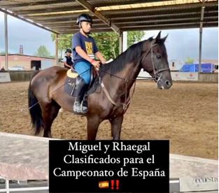 Miguel Simón Núñez volará alto este fin de semana.